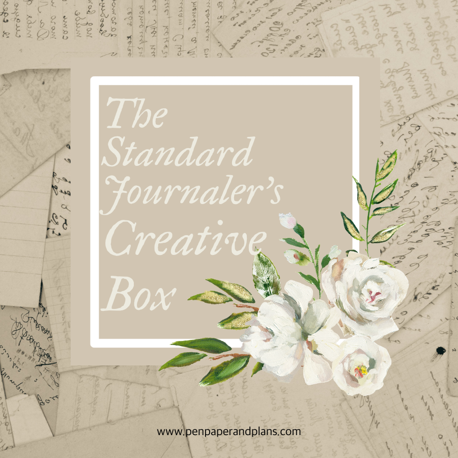 The Standard Creative Journaler's Box- must be ordered separately – pen ...
